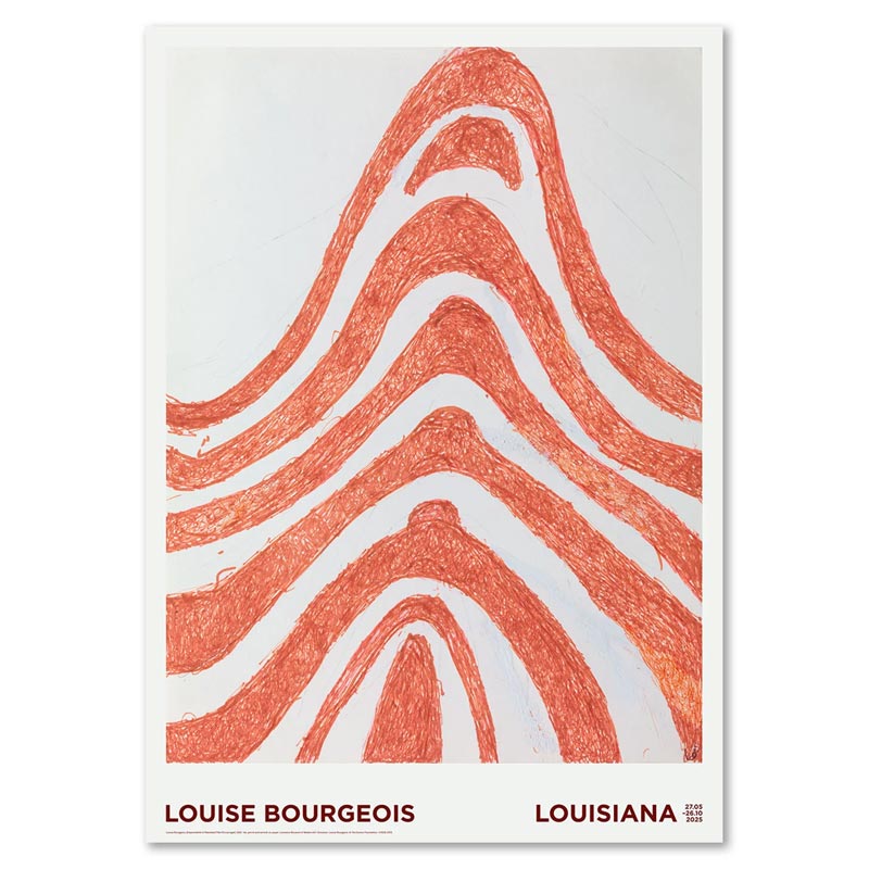 Dyssemmétrie poster by Louise Bourgeois – Salts Mill Shop