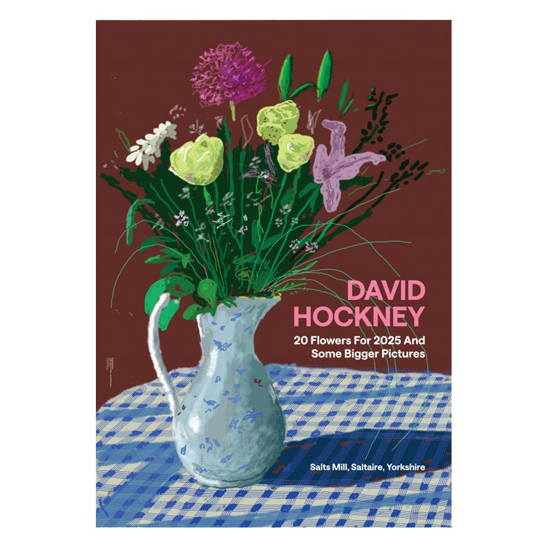 Jug with Flowers poster by David Hockney – Salts Mill Shop