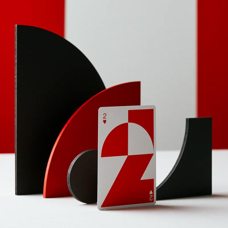 Just Type Playing Cards des. Paula Scher for Art of Play – Salts Mill Shop