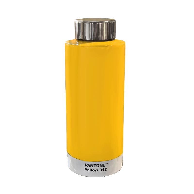Pantone Thermo Steel Drinking Bottle - Yellow 012 - by Pantone – Salts ...