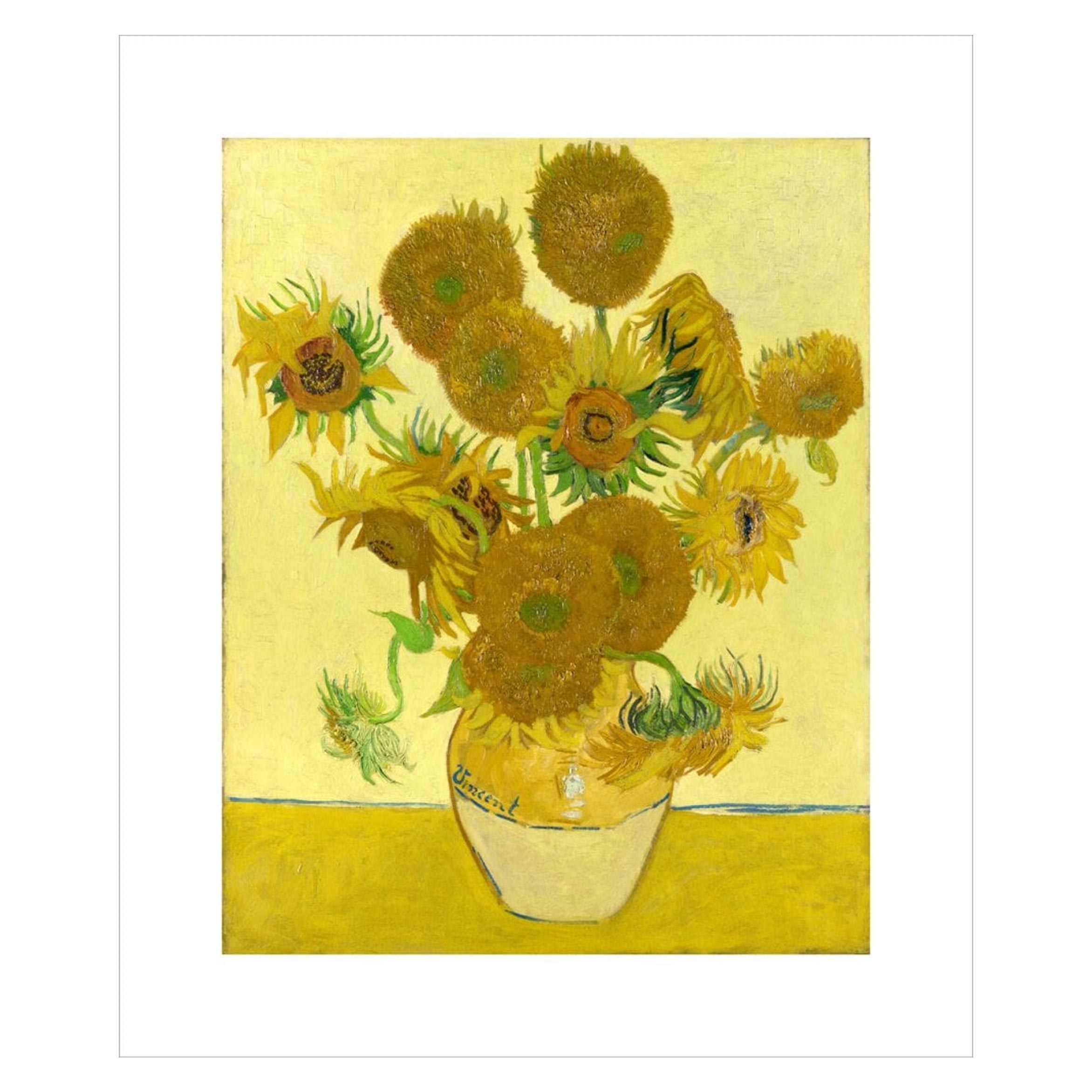 Sunflowers poster by Vincent Van Gogh – Salts Mill Shop